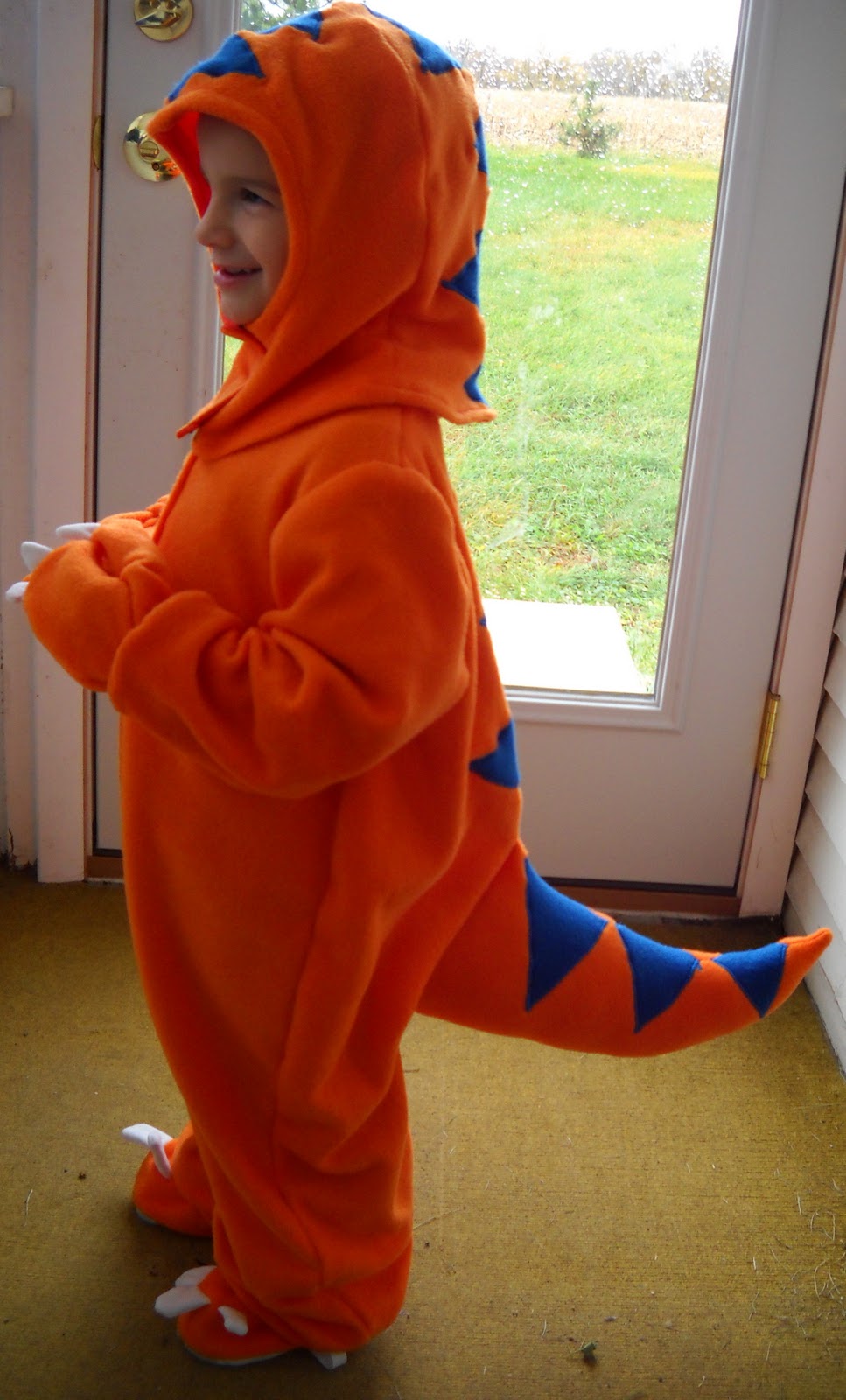 Hynek's Handmade: Buddy the T-Rex Halloween Costume