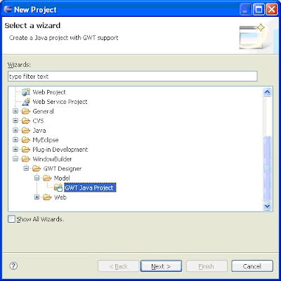 JAVA and GWT Sample Projects: Using WindowBuilder for Google Web ...
