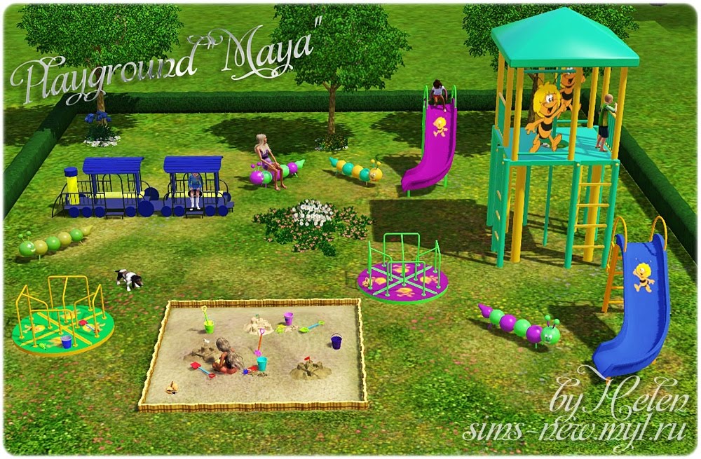 Helen-sims: TS3 Playground "Maya"