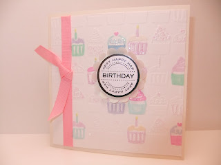 A Day in the Life of a Craft Fairy...: Birthday Card using Cupcake ...