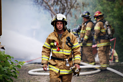 Simon Cousineau Photographe: Histoire d'une photo. Le pompier