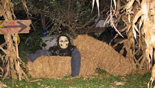 Crazy 4 Halloween!: Prop - Creepy Corn Field - Halloween DIY