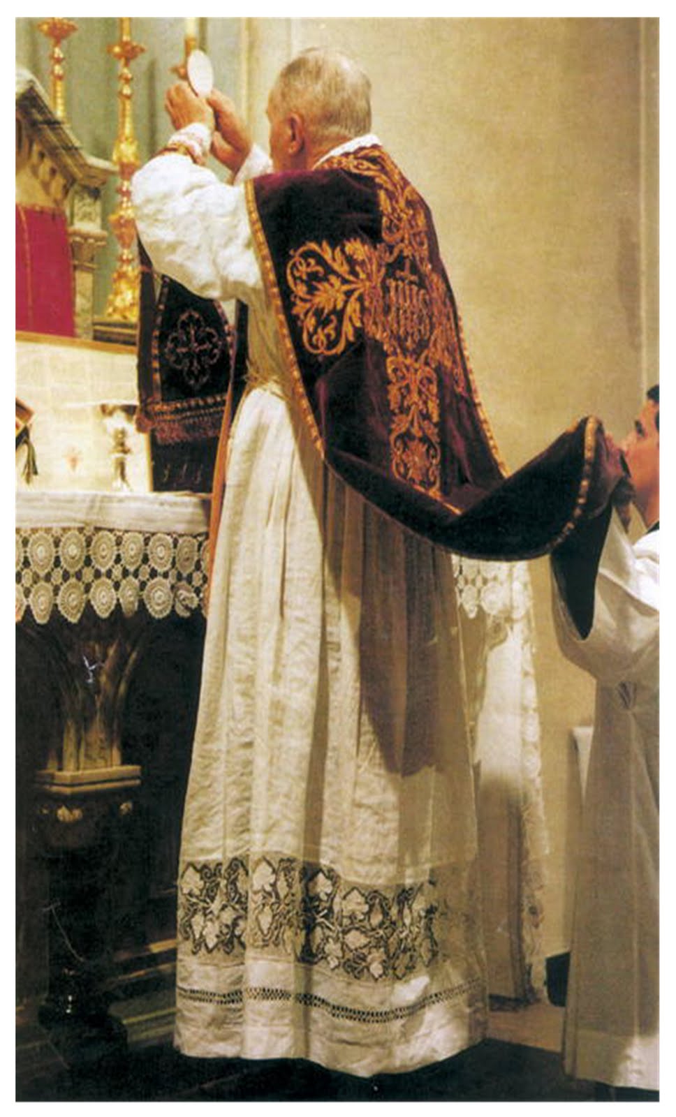 Monsignor Marcel Lefebvre...