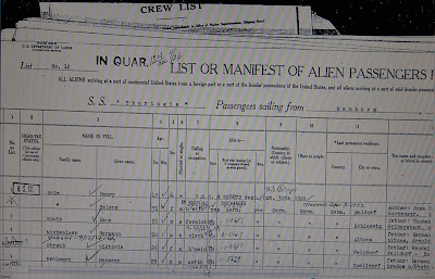 Knuth Family Reunion: Grandpa Hans came to America on the SS Thuringia