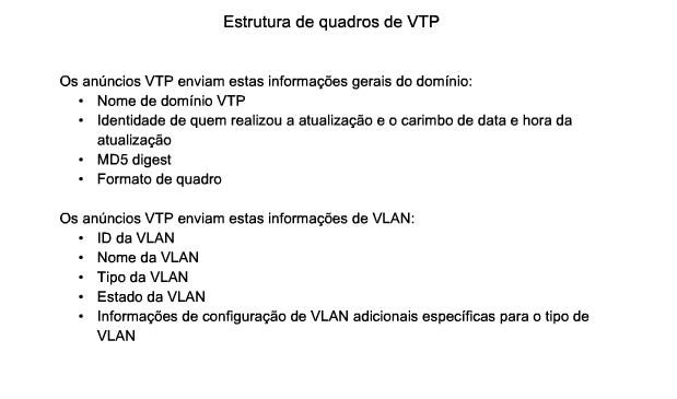 Tecnologia em benefício da humanidade: VLAN Trunking Protocol - VTP