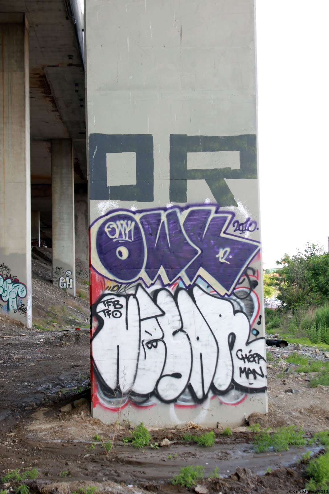 graffiti art trains: TA Wall & Factory 2010 June-July 2010