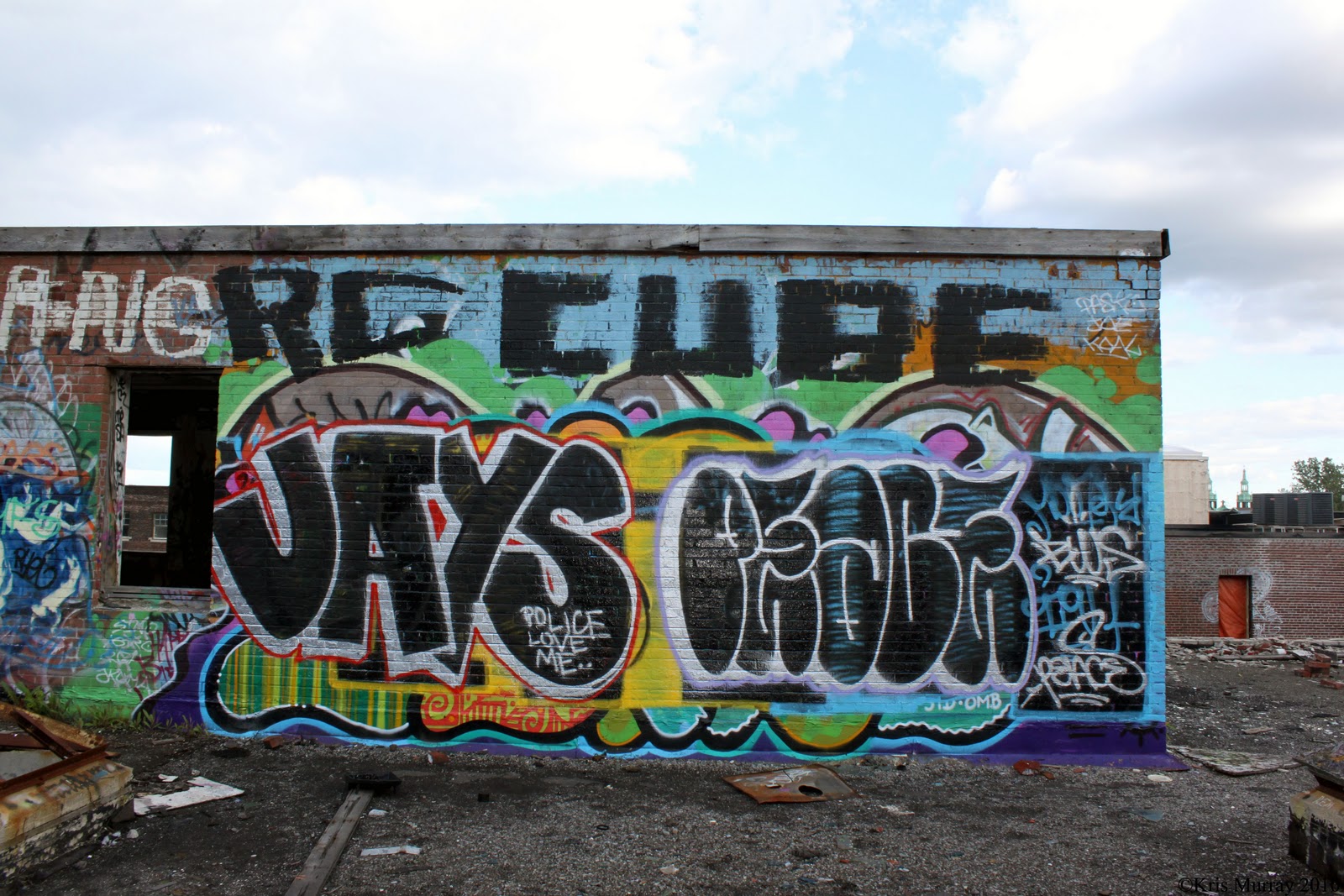 Montreal Graffiti: R.I.P. Young Jays & Aber