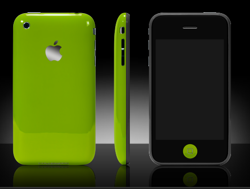 Uncovered: Want a green iphone 3G?