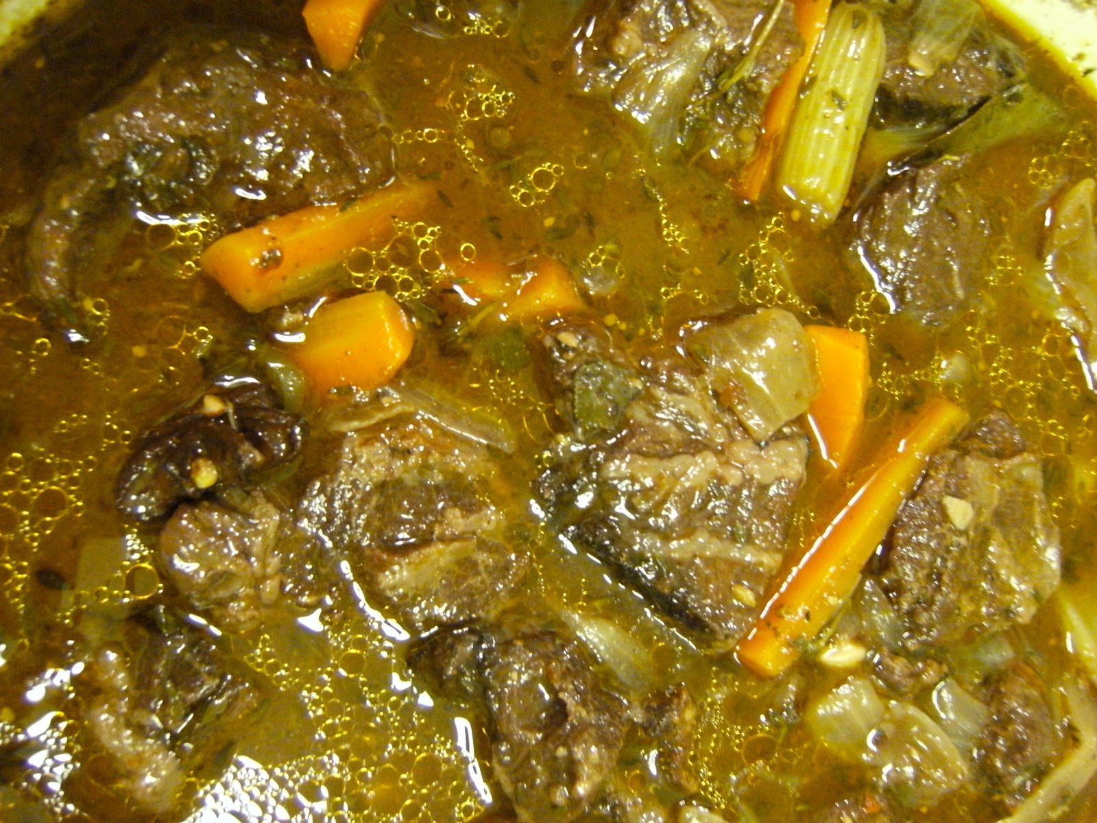 Food is good: Ox cheeks