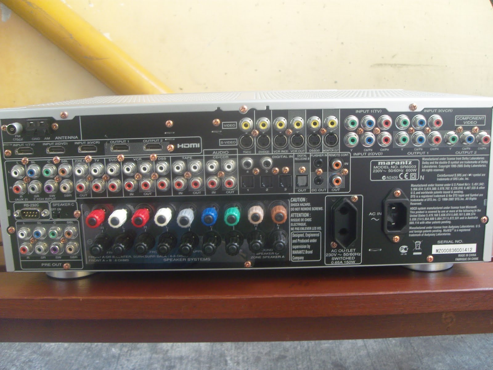 philip: Marantz sr6003