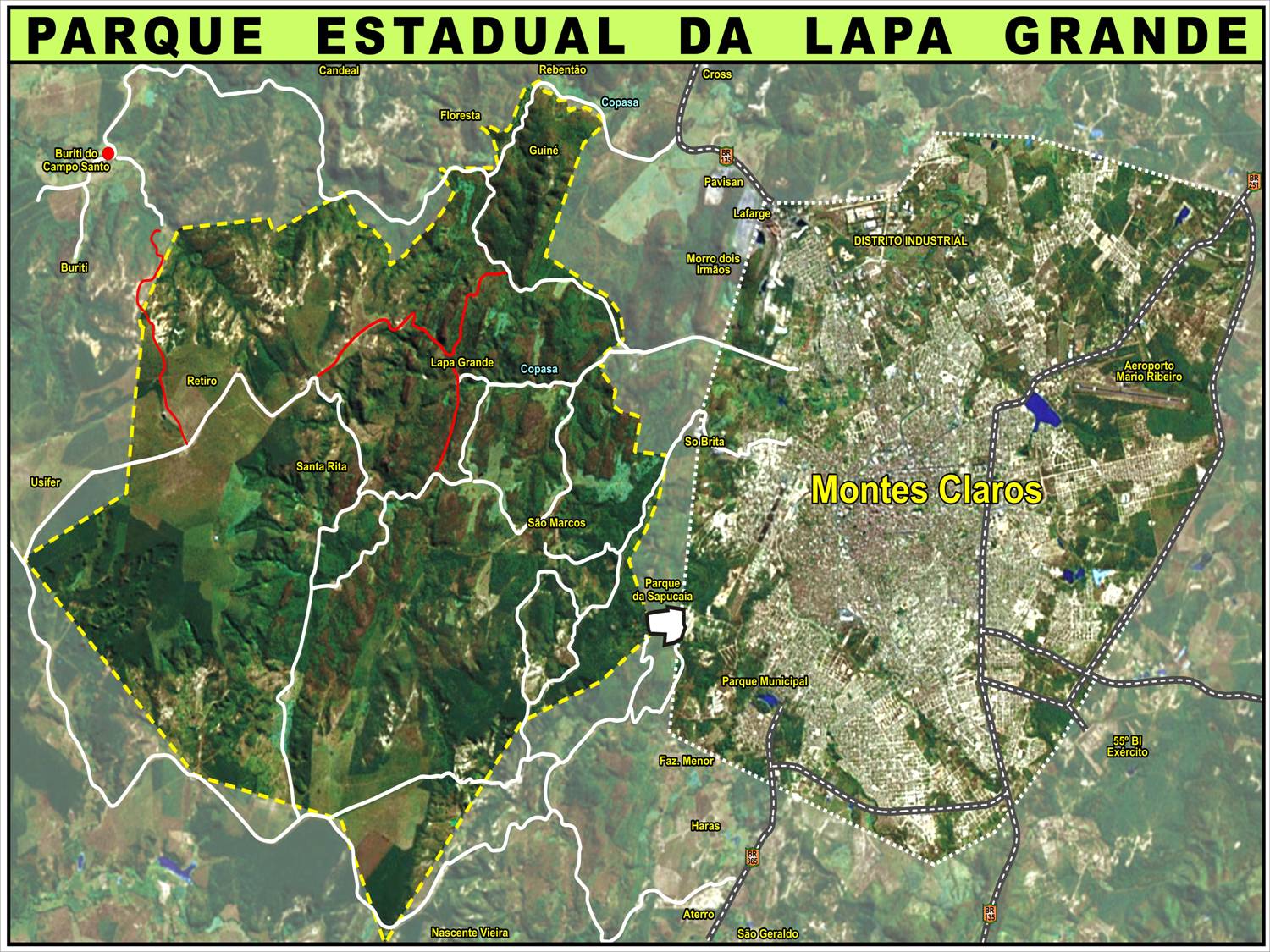 Visita ao Parque Estadual Lapa Grande: dezembro 2010