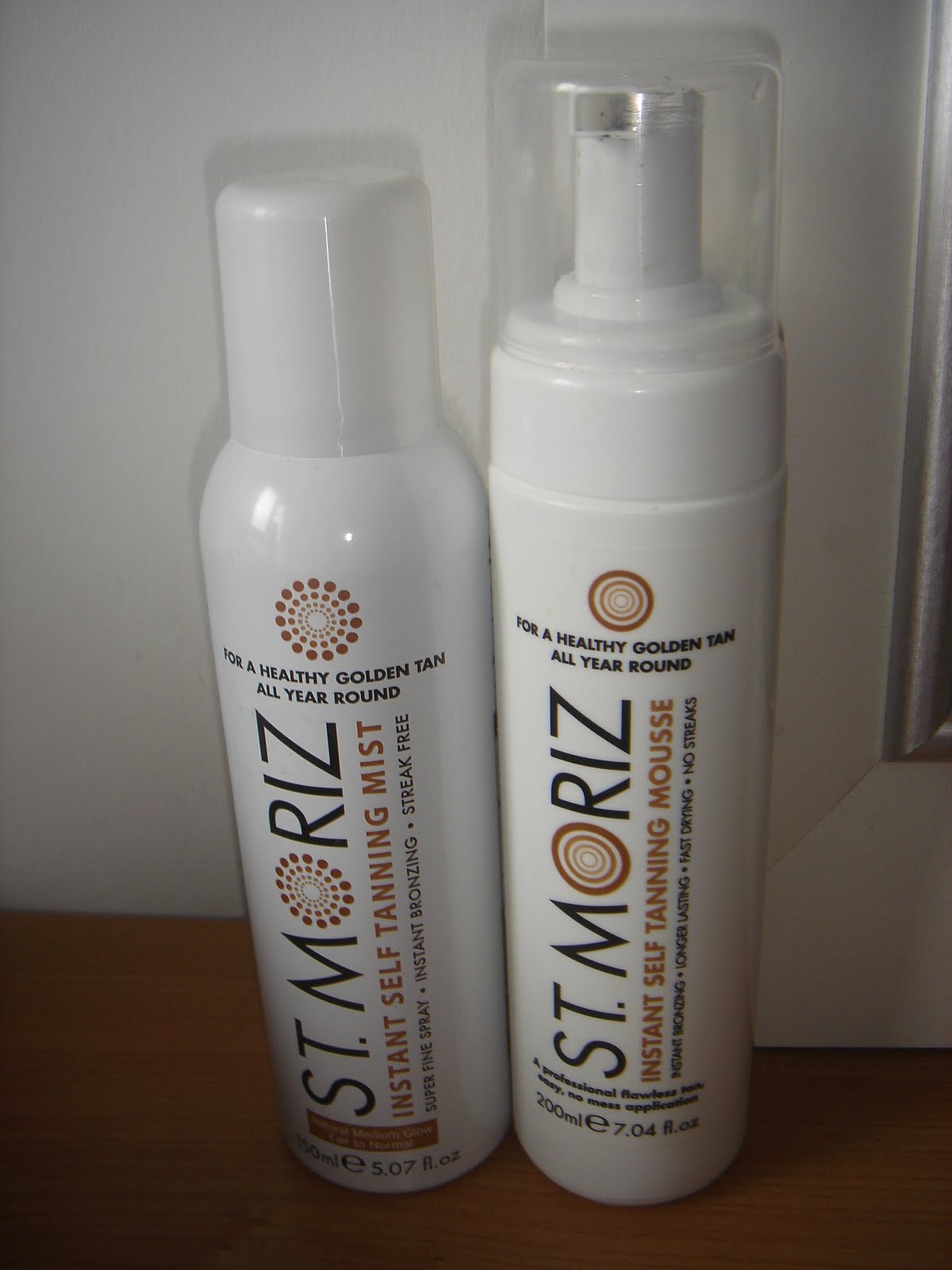 Amour Du Moment: St. Moriz Instant Self Tanning Mist / Spray V's St ...