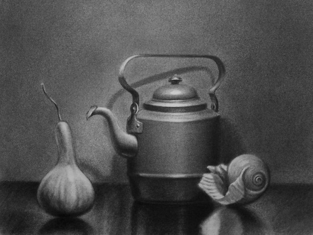 Jim Serrett Studio: Charcoal Demonstration