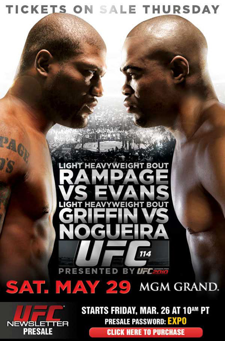 Spartan MMA Academy: UFC 114 - Quinton "Rampage" Jackson vs. "Sugar ...