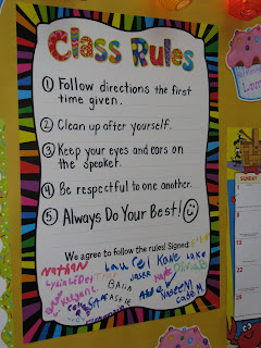 Snyder's Scoop: CLASS RULES