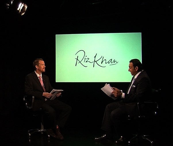 FUTURE STORYTELLING : Behind the scenes with Riz Khan - Al Jazeera