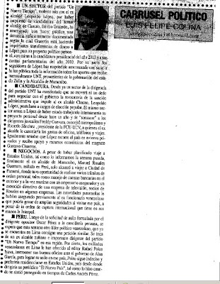 Libertad, Preciado Tesoro : Carrusel Politico - Luis Felipe Colina