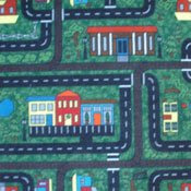 Kids Educational Classroom Rugs: Cheap Tiny Town Carpet Squares