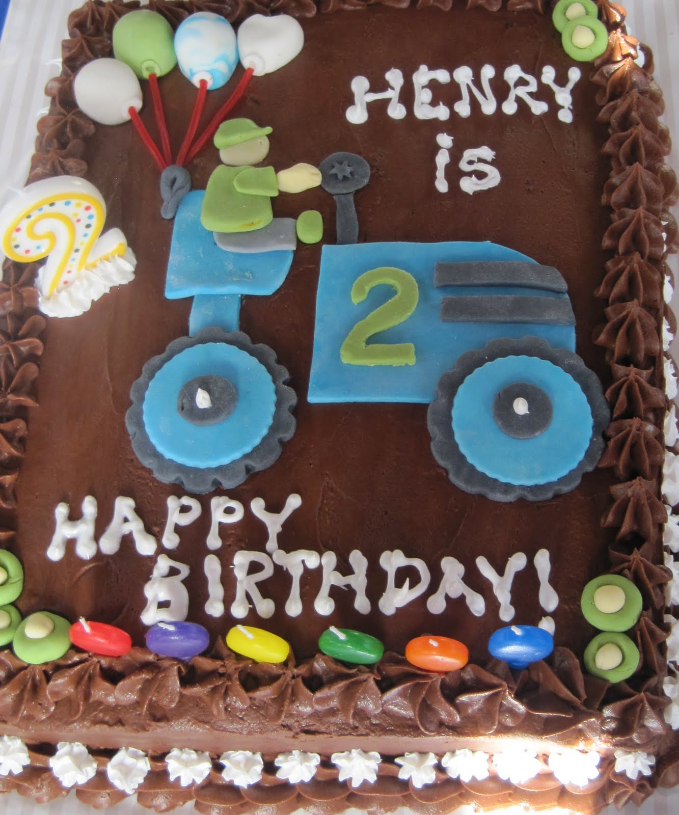 Adirondack Baker: Henry's 2nd Birthday Party