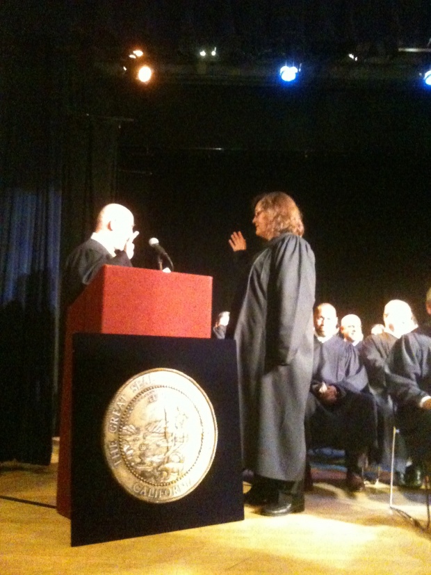 Trans Griot Art: Judge Vicky Sworn In!