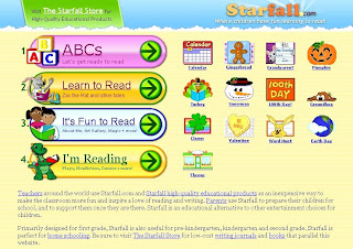 homeschooling guide: Starfall.com - Online ABC Exercises