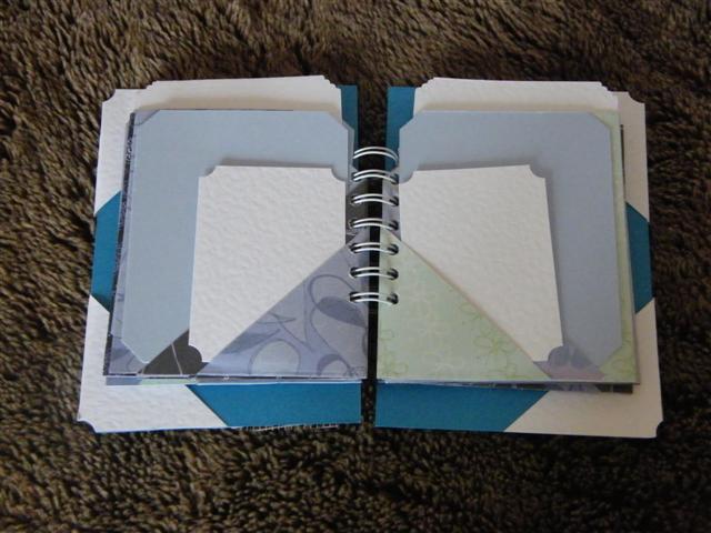 Crafting for Fun .....: Use Double sided pages to make Mini scrapbook