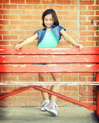 Great Expectations: Makemma...our little 9 year old model!