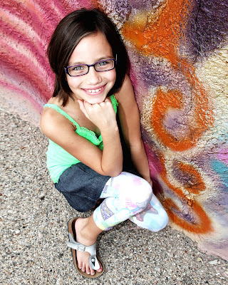 Great Expectations: Makemma...our little 9 year old model!