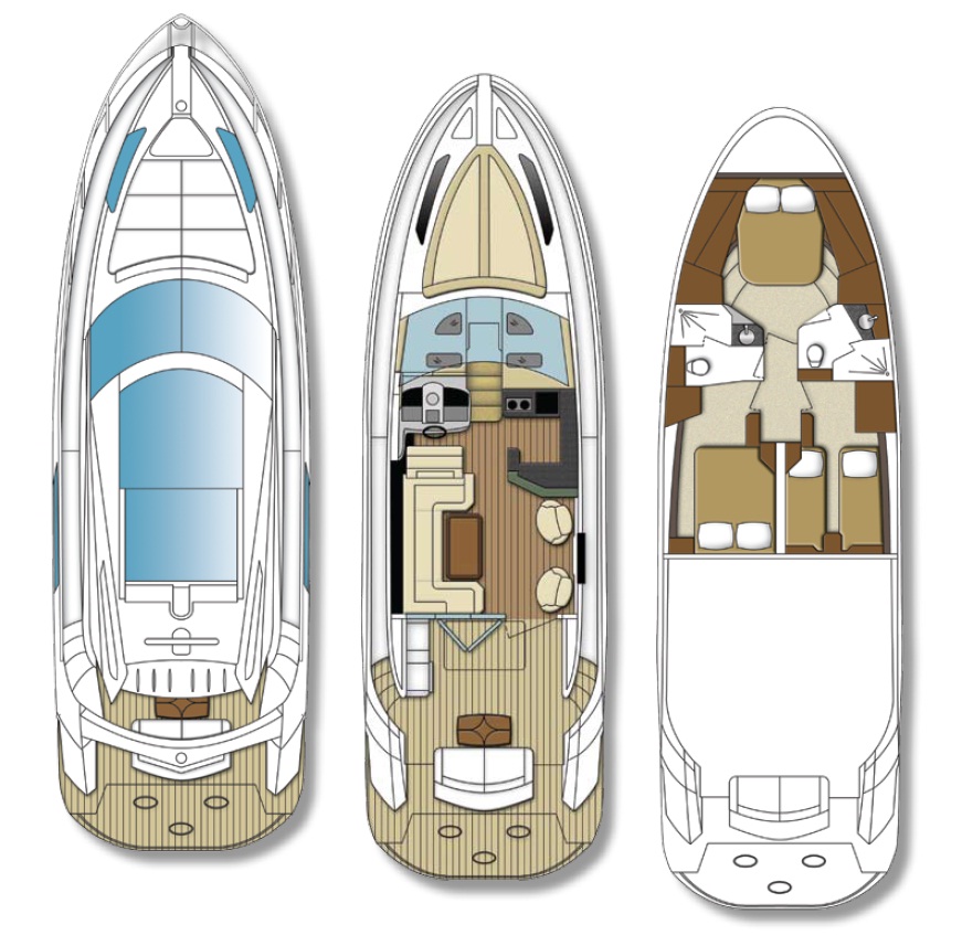 Tommy Girl 50 Foot Marquis Express Cruiser: SW Florida Yacht Charter ...