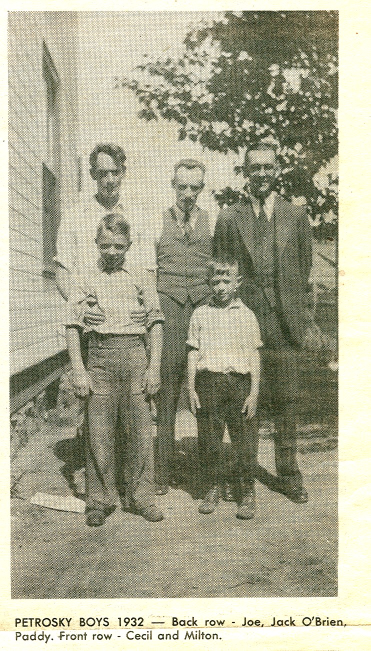 The Michael J Morris Report: Petrosky family home in Chapleau built in ...