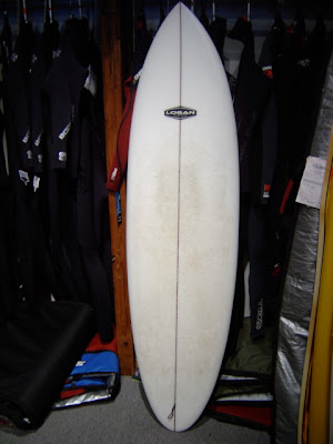 SANTA MONICA SURF SHOP: 6'1" SINGLE FIN shortboard $225 for 2 DAY'S ONLY!!!