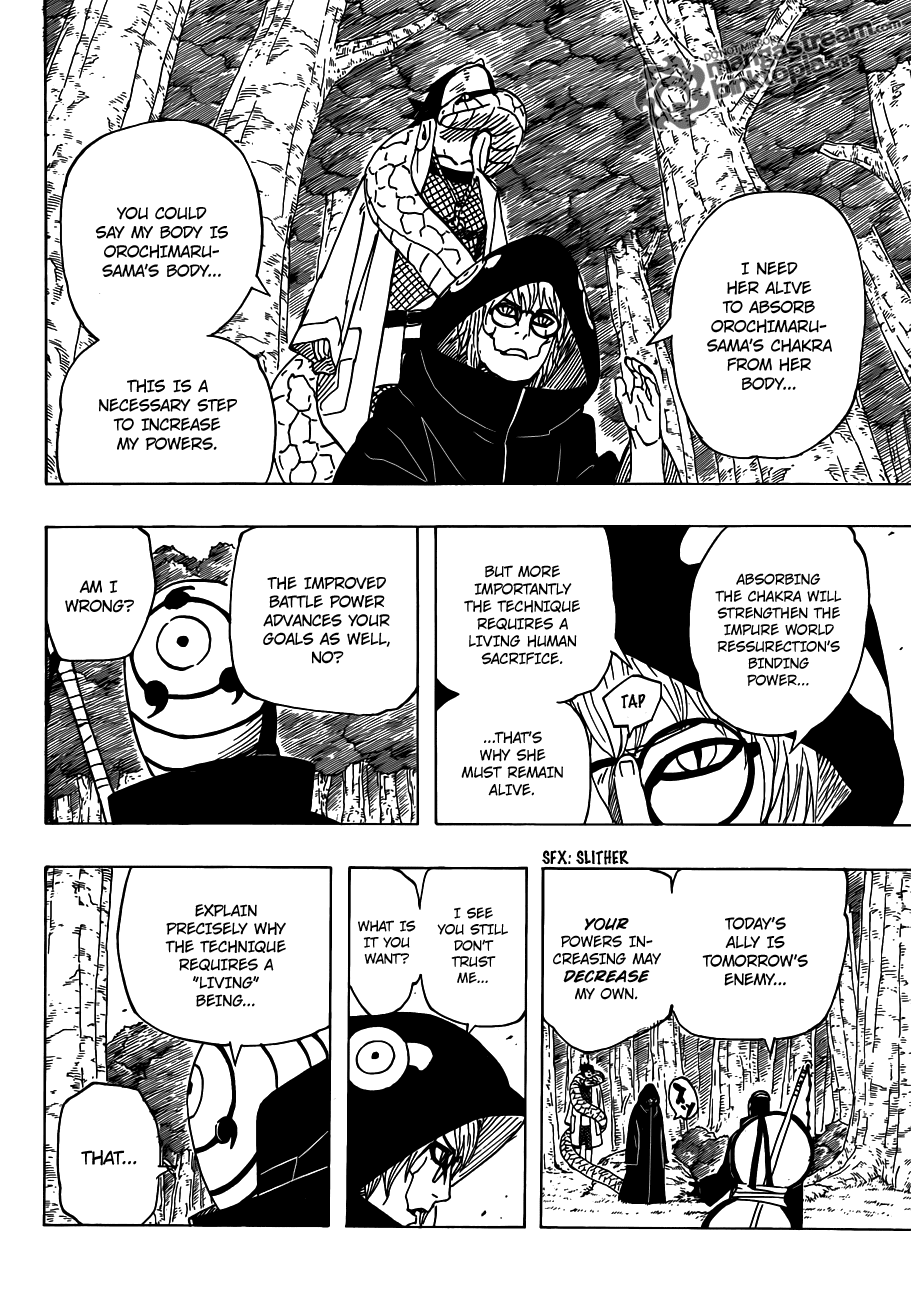 Bilinick: Naruto manga 520