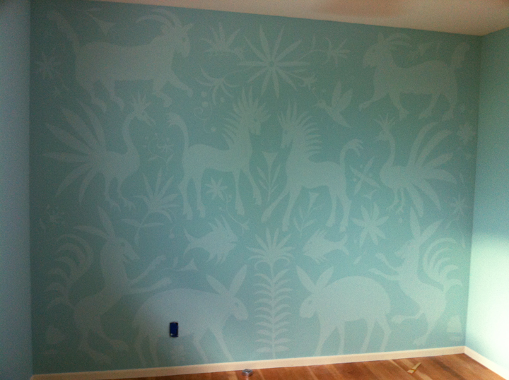 Fashion Impact: Otomi textile mural