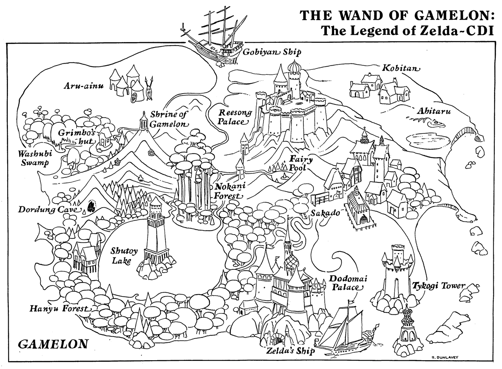 My Ultimate Combined Zelda Map : r/zelda