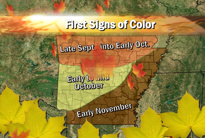 Arkansas Weather Blog: Fall Colors Just Around The Corner