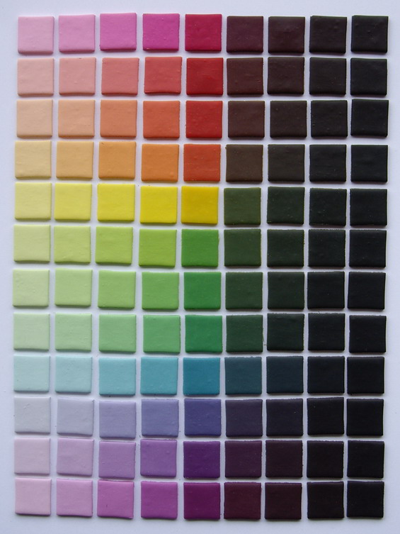 Claire Fairweather - Artist/Designer: Experiments with colour mixing