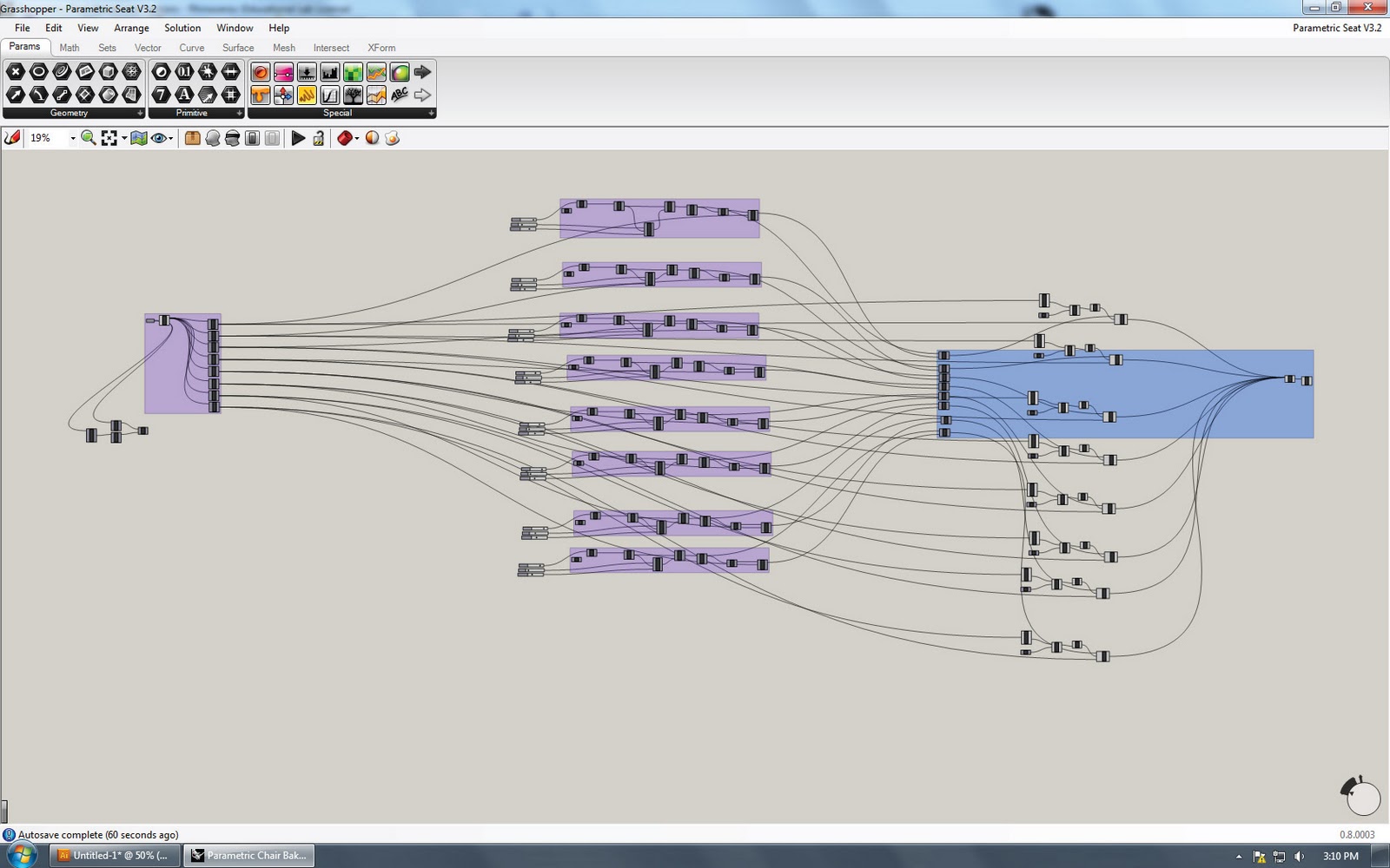 Parametric Research: Aligning Sections to Normals