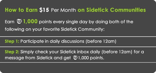 Sidetick and Swagbucks -- An Easy $25 a Month | City Wife, Country Life
