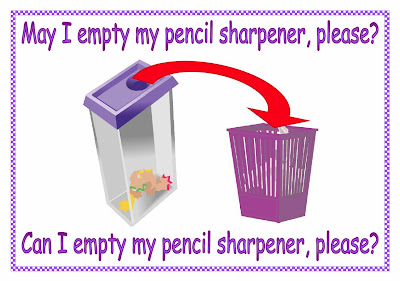 Frenchfrog's Little English Pond: May I empty my pencil sharpener? (Poster)