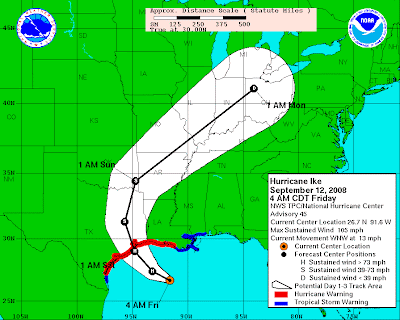 Bayou Renaissance Man: Hurricane Ike may affect us after all
