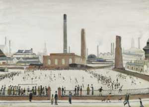 London Art News: Lowry's Football Match