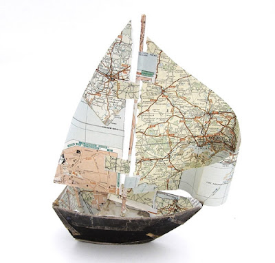 the art room plant: Paper boats by Cotton bird Designs