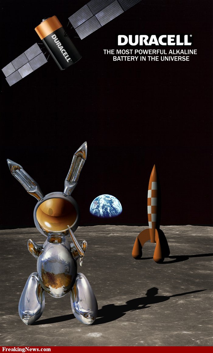 Bunny Extravaganza: Bunnies in advertisements.