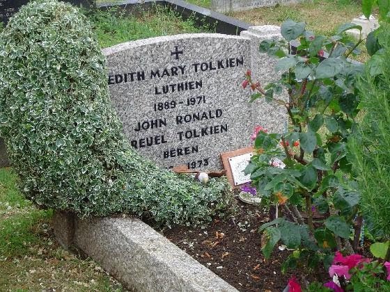 A Morbid Fascination: Tolkien's Grave, Wolvercote Cemetery, Oxford