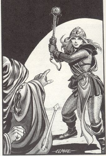 The Other Side blog: Aleena, doomed cleric for D&D 4 Essentials