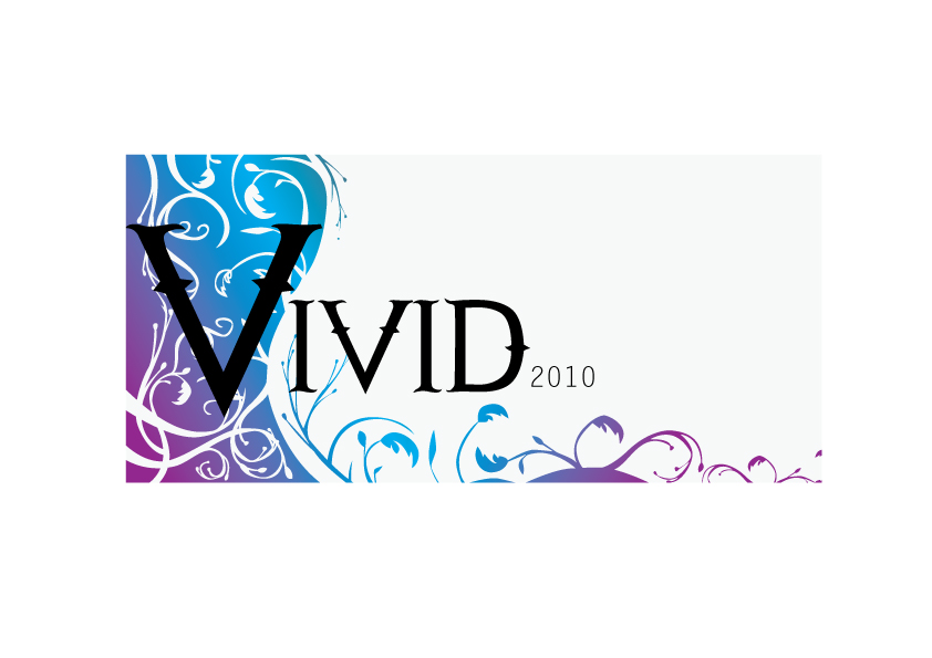 Hayley: VIVID logo, poster work and management team update.