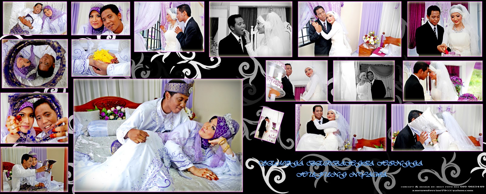 fotoria ~ realisme imaginasi anda: CONTOH CUSTOM ALBUM