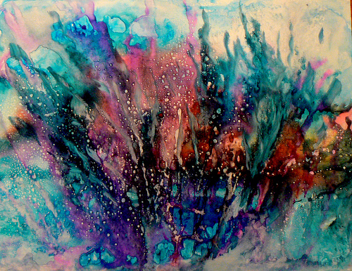 An Erratic Perspective: Random paint splatters and smears are my ...