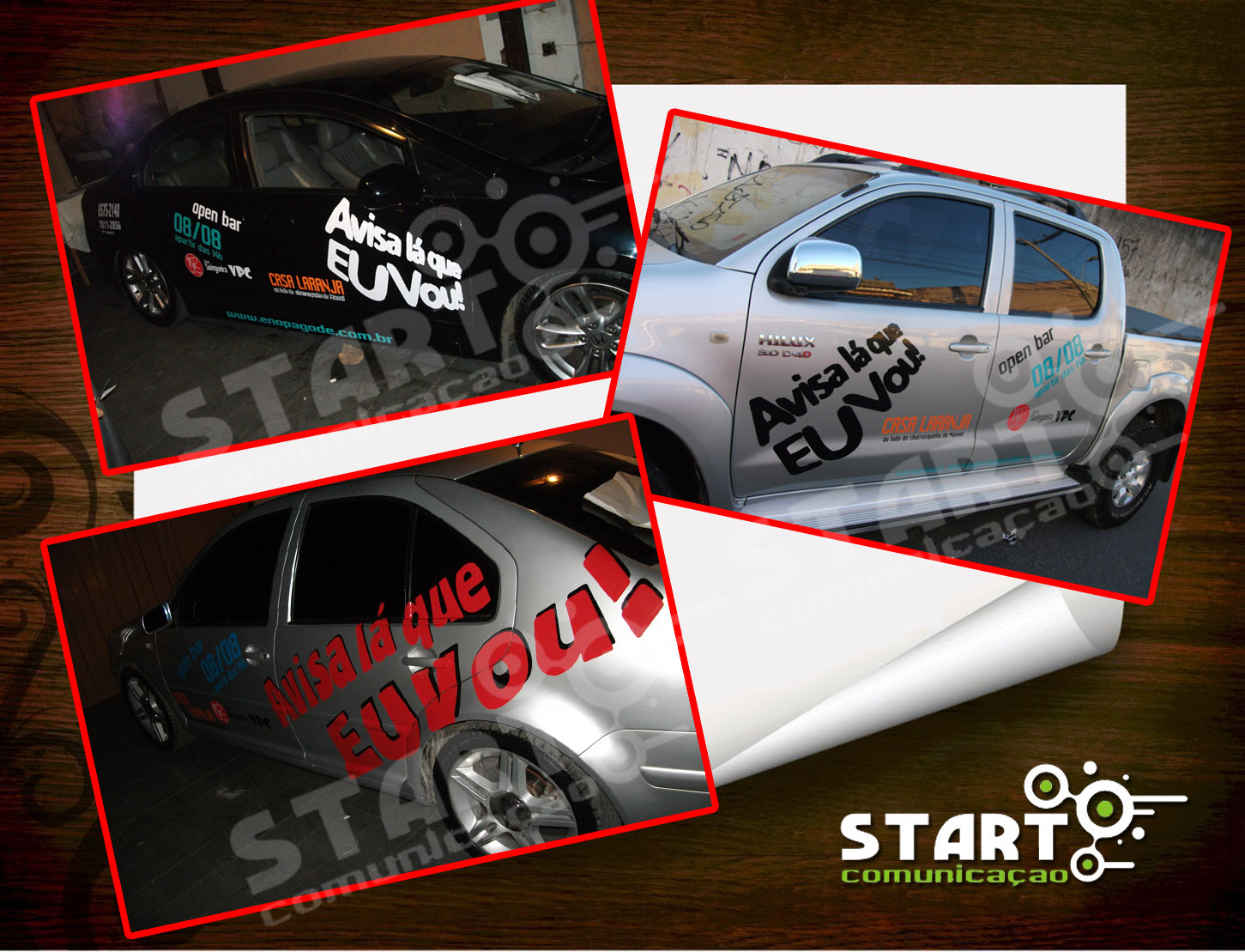 Start Comunicação: PLOTAGEM CARROS