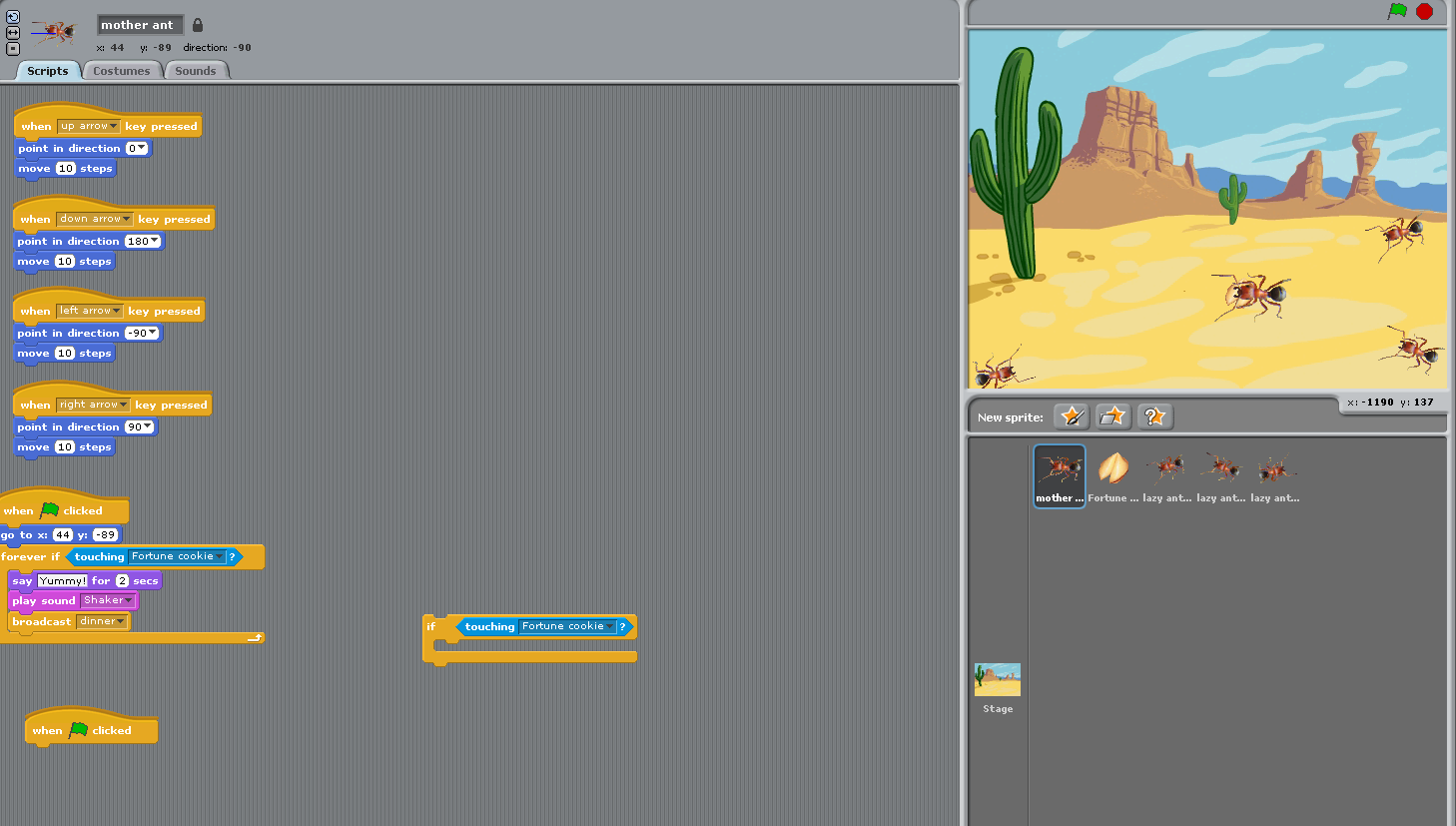 Fadzwaiwai's blog :): Using scratch in class